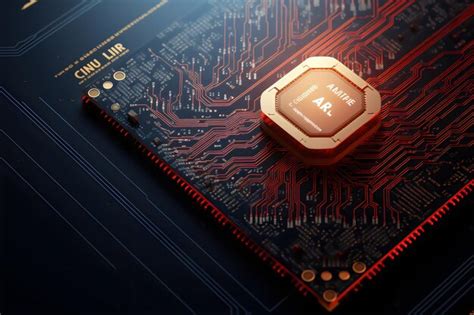 Premium Ai Image Artificial Intelligence Microchip Background Created With Generative Ai