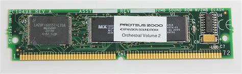 E Mu Orchestral Volume 2 Proteus 2000 Sound Expansion Rom Emu Reverb