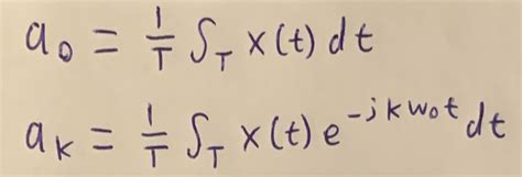 Solved Determine The Fourier Series Representations For The