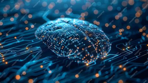 Premium Photo Ai Machine Learning And Big Data Technologies Are Intertwined In Modern