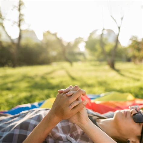 Free Photo Same Sex Couple Holding Hands On Nature