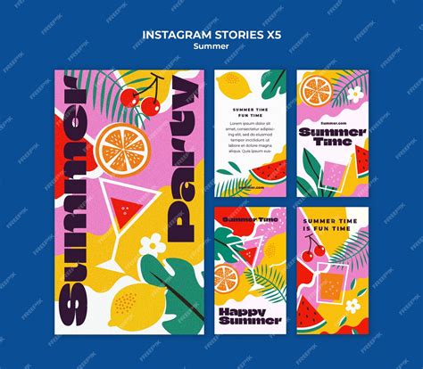 여름 파티 템플릿 디자인 무료 Psd 파일