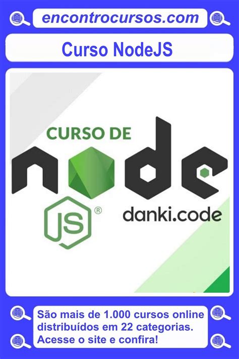 Curso Nodejs Tecnologia Da Informação Aplicações Web Cursos Online