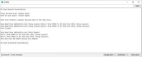 STM SDIO SD Card Example With FatFS Interfacing Tutorial DeepBlue