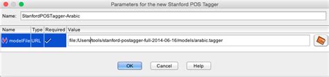 Stanford Tagger With Gate Stack Overflow
