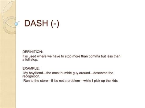 Punctuation And Its Usage Pptx