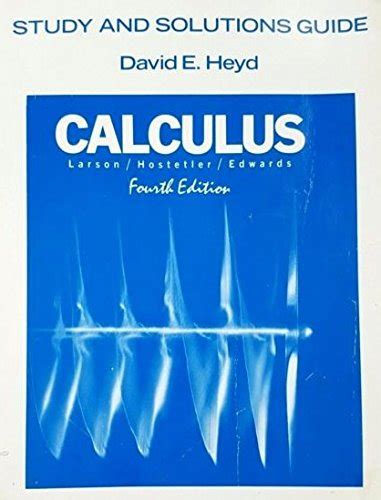 Calculus With Analytic Geometry Larson Ron Edwards Bruce H Hostetler Robert P