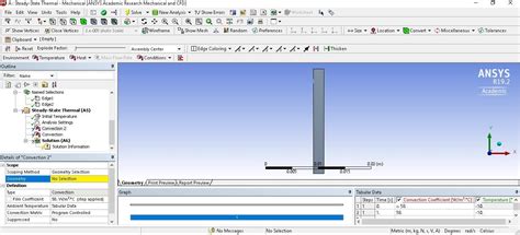 Convection Geometry Selection Issue Ansys 19 2