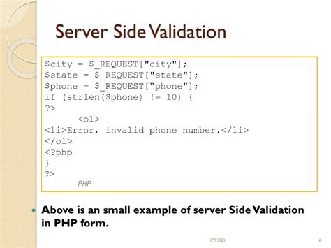 Php Form Validation Powerpoint Slides Learnpick India