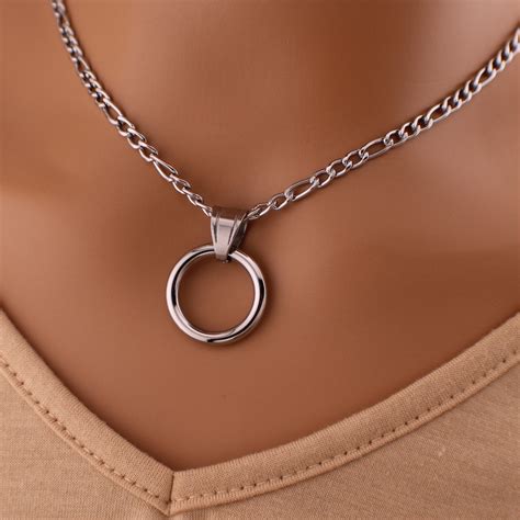 Eternity O Ring Submissive Collar Captive Collars