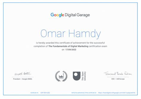 Omar Hamdy On Linkedin I Have Completed That Amazing Course From