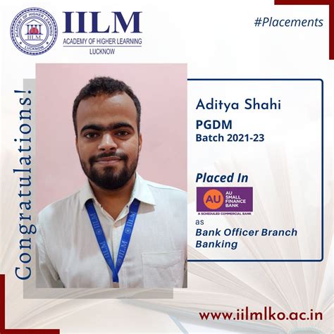 Ausmallfinancebank Iilm Iilmlucknow Pgdm Pgdmfinance Bschool