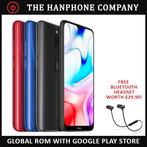 Xiaomi Redmi Gb Gb Ram Gb Gb Ram Global Rom Free Bluetooth Headset Shopee