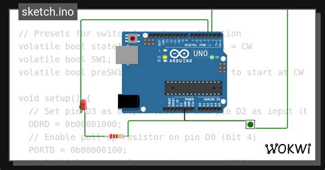 Led Pushbutton Wokwi Esp32 Stm32 Arduino Simulator