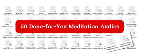 Guided Meditation Start Up Kit With Scripts Audios And Thumbails
