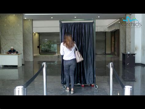 Ladies Frisking Booth Orchids Ladies Frisking Booth Manufacturer From