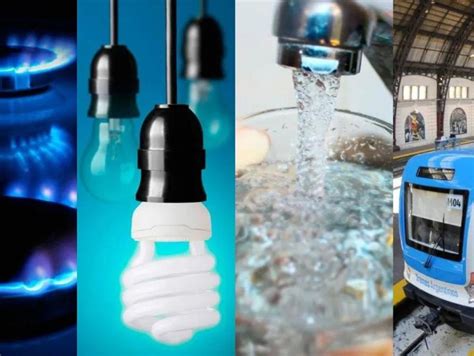 Advirtieron Nuevos Aumentos En Luz Agua Gas Y Transporte Para El Mes