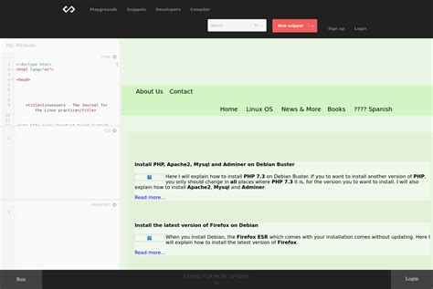my website codepad