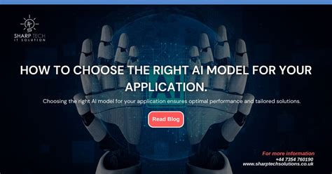 Sharp Tech It Solution Ltd On Linkedin Ai Machinelearning Aimodels Techsolutions Datascience