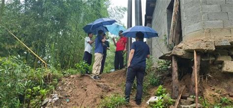 广德新闻 市自然资源和规划局来九龙村开展防台防汛工作和督查地质灾害防治工作