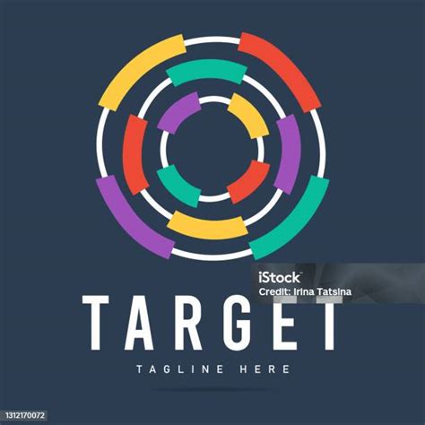 추상 벡터 밝은 서클 은 타겟 로고 비즈니스 회사 검색 엔진 프로모션 아이콘 서 광고 마케팅 기호를 반지 타겟 대상에서 브랜딩 광고 리서치 에이전시 프로모션을 위한 디자인