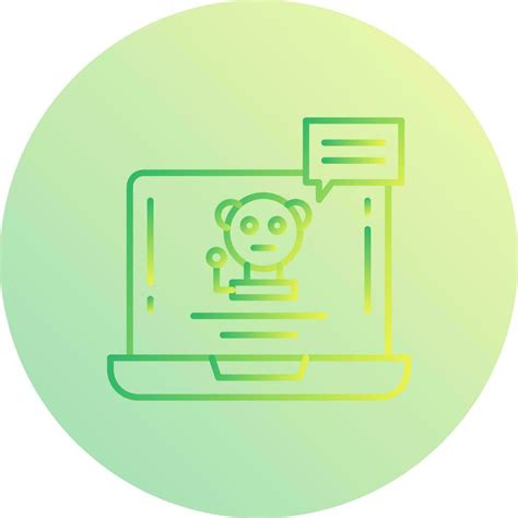 Chat Bot Vector Icon Vector Art At Vecteezy