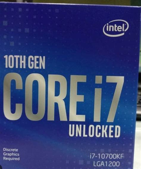 Intel Core I KF Kaufen Auf Ricardo