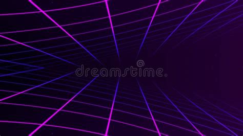 Abstract Retro Synthwave Grid Loop Animation Background 3d Render Looping Grid Motion Design