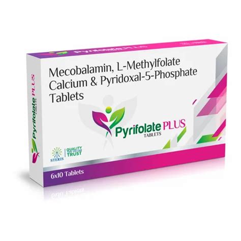 Mecobalamin L Methylfolate Calcium And Pyridoxal 5 Phosphate Packaging Type Box At ₹ 129 Stripe