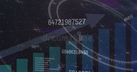 Graphs And Numbers Overlay A Digital Interface Suggesting Data