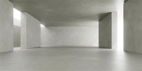 Premium Photo 3d Render Of Abstract Concrete Architecture Design