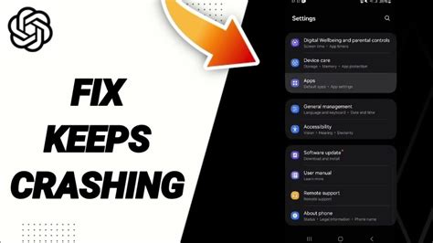how to fix keeps crashing on chatgpt app 2025 youtube