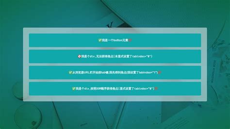 A Tabindex Value Of Zero