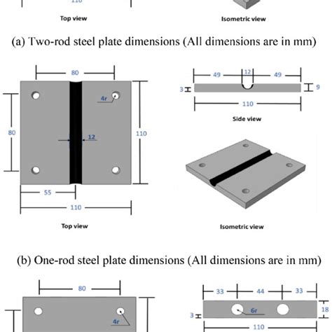 Various Configurations Of Steel Plate For The Bonding Of Cfrp To The