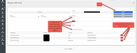 Delete Customers Expiredincorrect Card On File