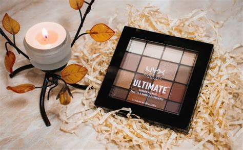 Палетка теней от НИКС (‎NYX): Ultimate, яркая, нюдовые цвета, Линжери ...