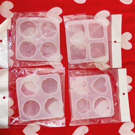 Set Of 4 Pop Socket Silicon Mould Tanujaresinstore