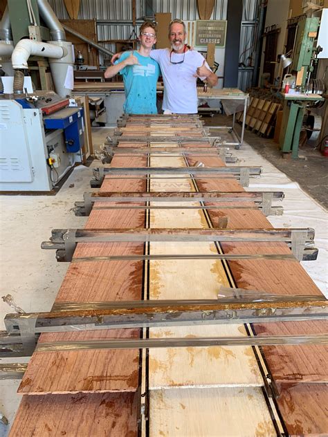 In Photos Our November Surfboard Making Workshop Bywater Design Furniture