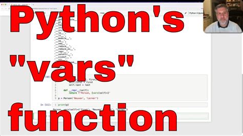 Three Ways To Use Pythons Vars Function Youtube