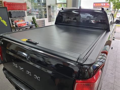 아메리칸비이클 렉스턴 스포츠 슬라이딩커버 설치 후기 사진 렉스턴스포츠 칸 슬라이딩 커버 입니다