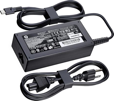 Amazon Com W Usb C Laptop Charger Fit For Hp Elitebook