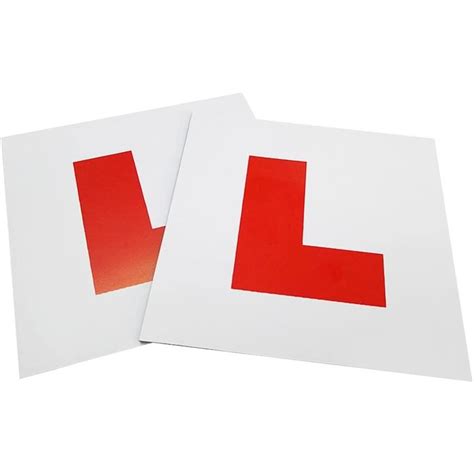 Generic Learner L Sign Car Sticker Learner Driver Sticker Set Of 2 Best Price Online Jumia Kenya