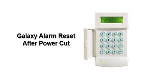 How To Reset Honeywell Galaxy Alarm AMCO S Smart Security Guide