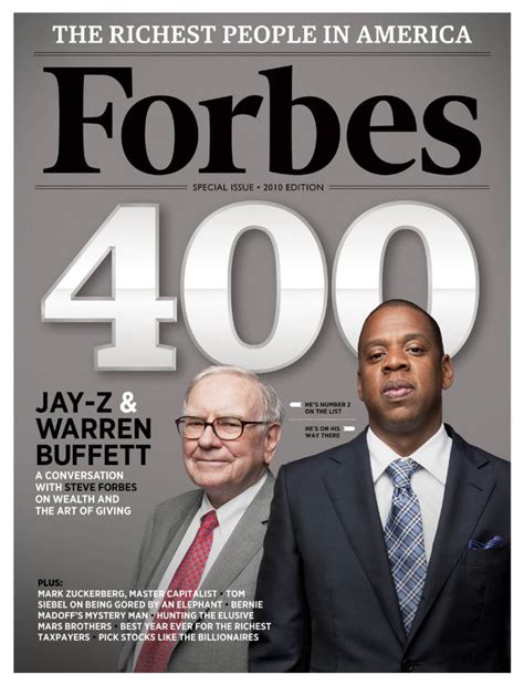 Jay Z And Warren Buffett Cover Forbes Rap Radar