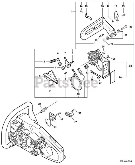 Echo Cs 306 Echo Chainsaw Sn C07511001001 C07511999999 Chain