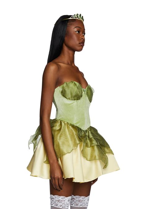 Princess And The Frog Tiana Green Dress