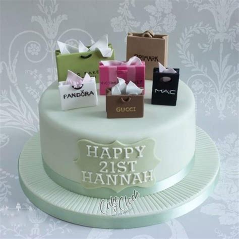 Shopping Theme Birthday Cake Cake O Clock Best Customize Designer