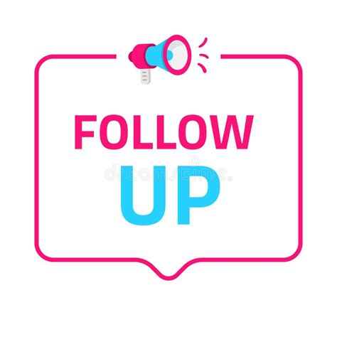 Follow Up Icon Stock Illustrations 2609 Follow Up Icon Stock