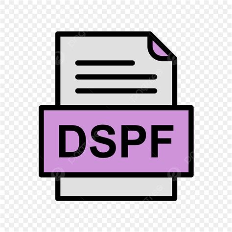 Document File Folder Vector Design Images Dspf File Document Icon