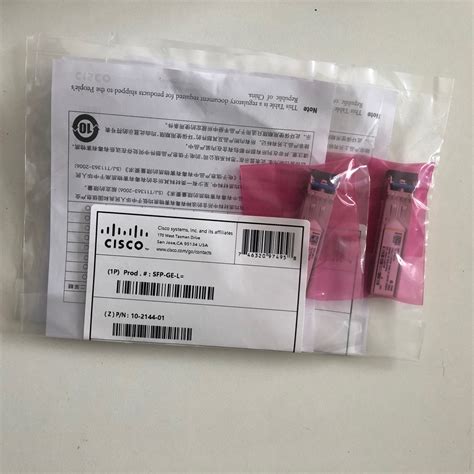Original New Cisco SFP Ge T Ready To Ship Cisco Module SFP Ge T SFP Ge T And Cisco SFP Ge T